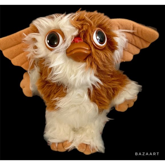 Hasbro | Toys | Rare Vintage Gizmo Mogwai Hasbro Softies Plush 1984 Gremlin He Squeaks | Poshmark